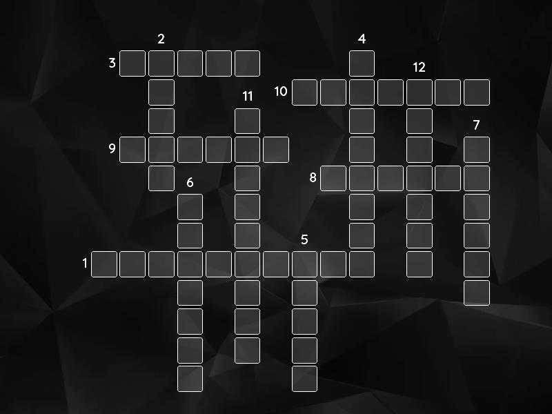 F1 QUIZ! - Crossword