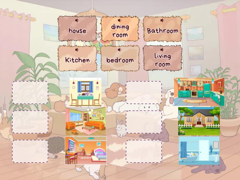02-Unit 4 - My House - Match up