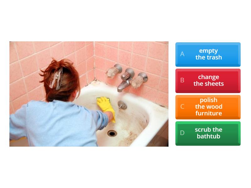 Vocabulary: Housework - Quiz