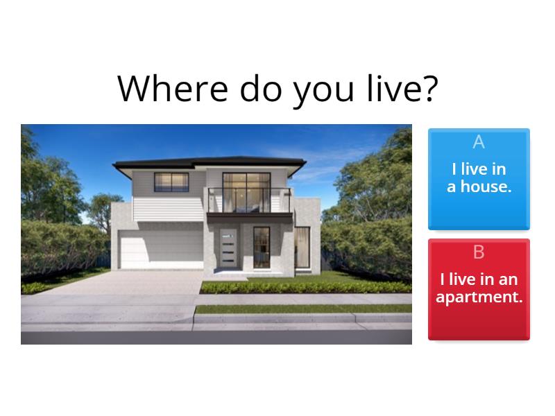 DESCRIBING A NEIGHBORHOOD - Quiz