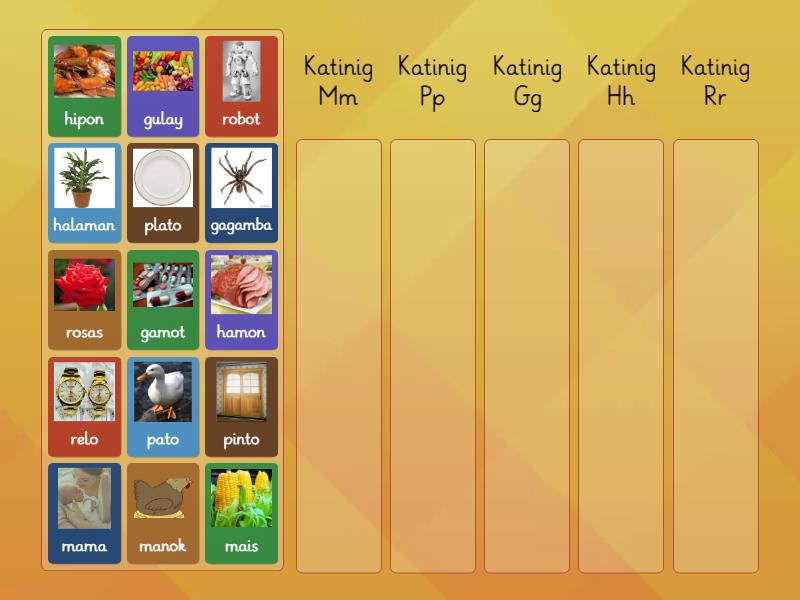 Katinig - Group sort