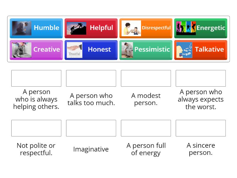 Personality Traits - Match up