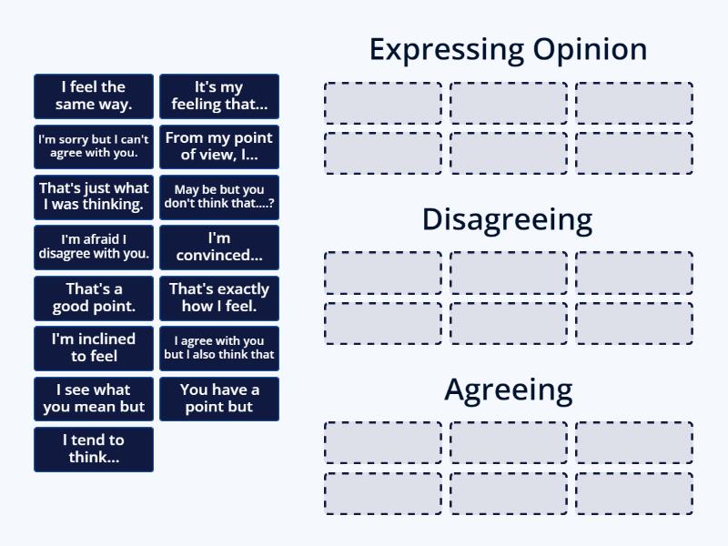 L9@ACY_Useful phrases (Agreeing and Disagreeing Categorizing) - Group sort