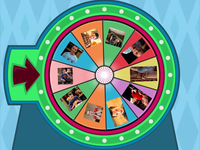 Say the emotion of Sheldon Cooper - Spin the wheel