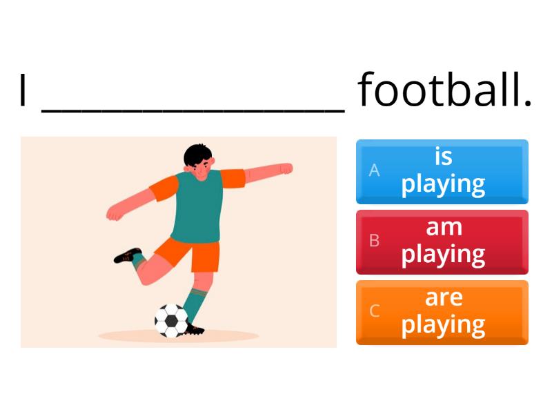 Present Continuous Fly High 2 - Quiz