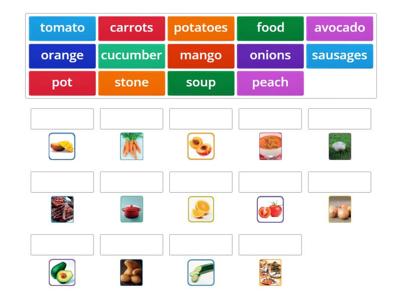 OD1 Unit 10 Vocabulary - Match up