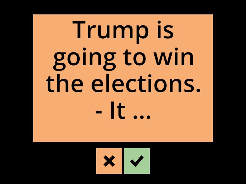 C1.1 GC10 Impersonal reporting structures - Flash cards