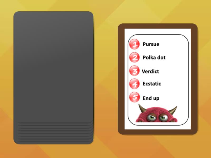 Alias Student B - Random cards