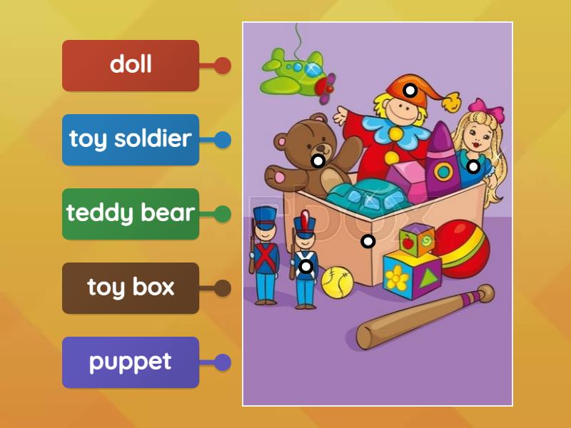 Spotlight 2, 10a - My toys - Labelled diagram