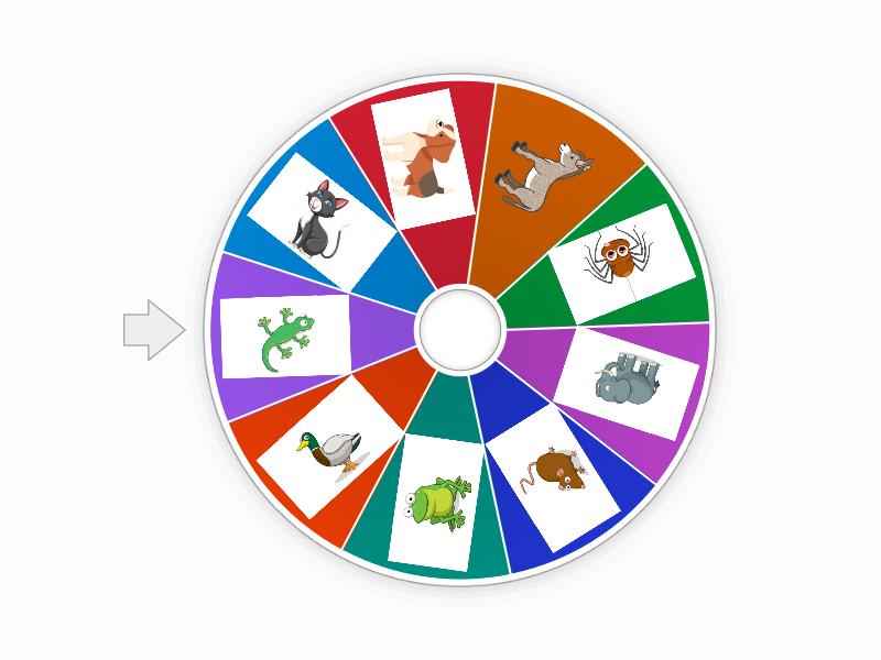 Animals - Spin the wheel