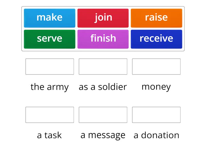 A2-B1 Captain Tom 5A Collocations - Match up