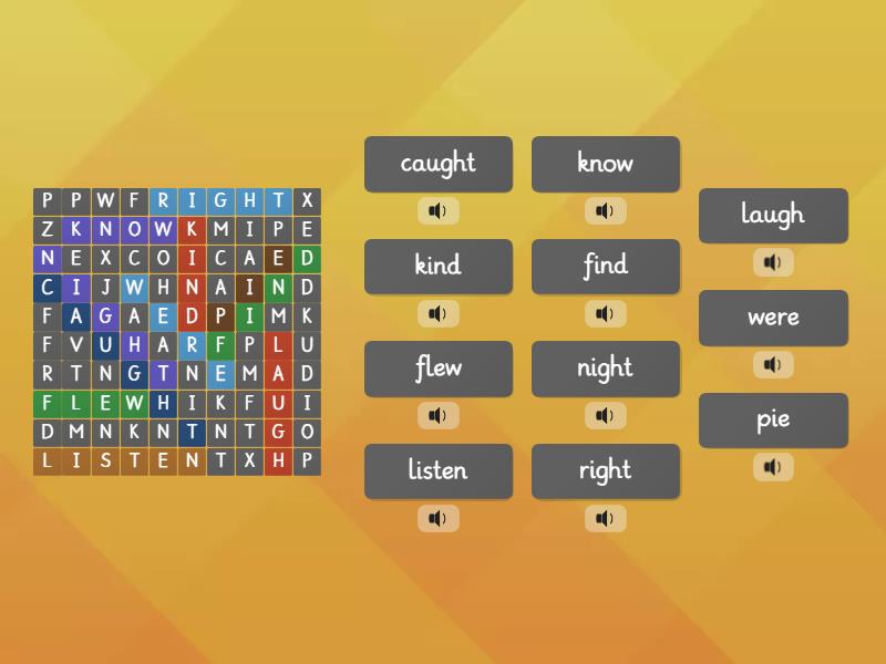 Unit 4 Week 4 - Wordsearch