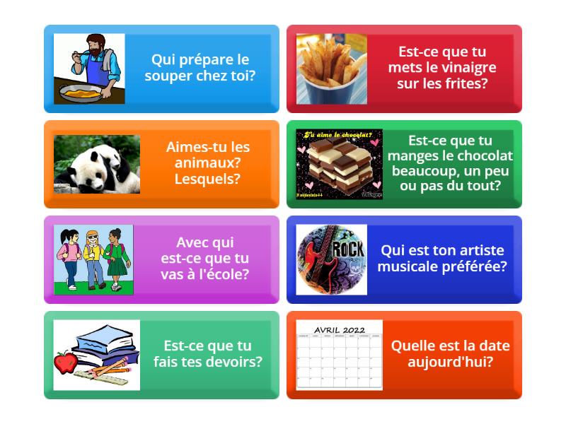 Avril Prof du jour - Flip tiles