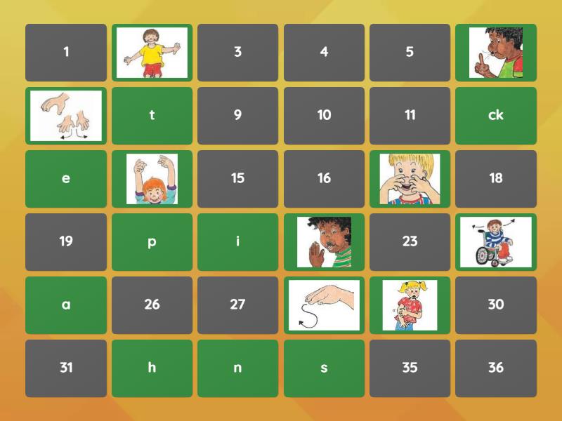 Jolly Phonics Groups 1-3 - Parejas