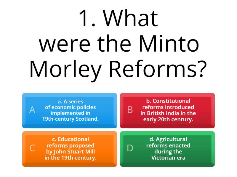 Minto Morley Quiz - Cuestionario