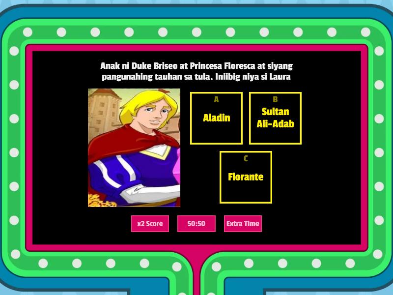 Tauhan ng Florante at Laura - เกมตอบคำถาม