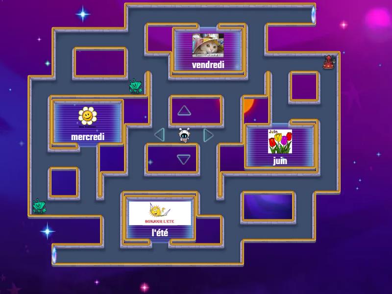 N2 La pratique du calendrier - Maze chase