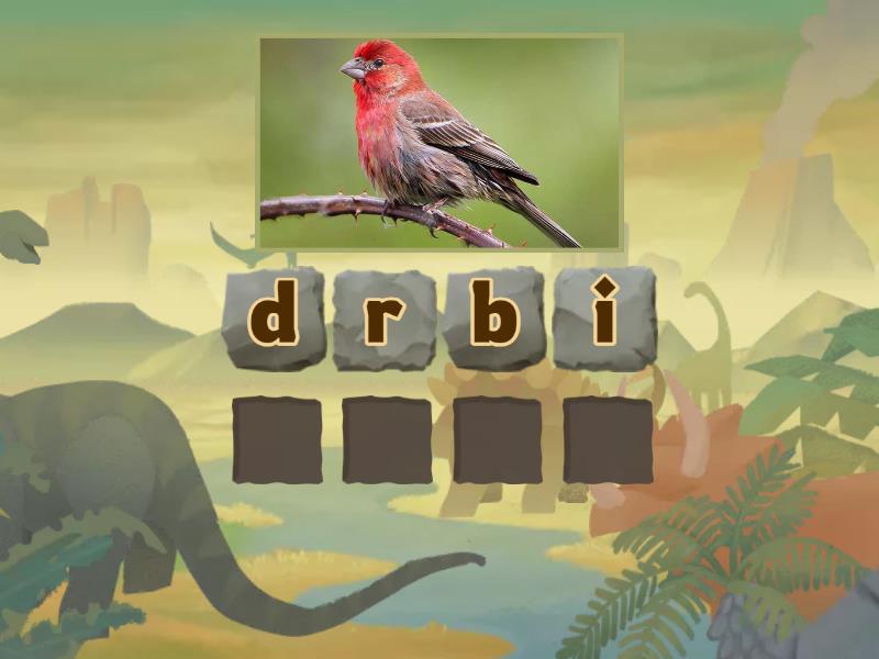 Go getter 1 unit 7 - animals - Anagram