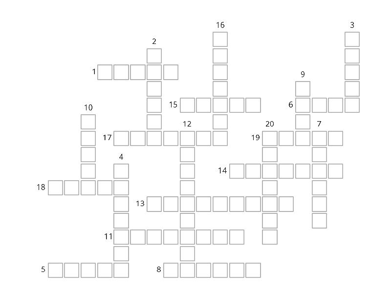 L inversa - Crucigrama