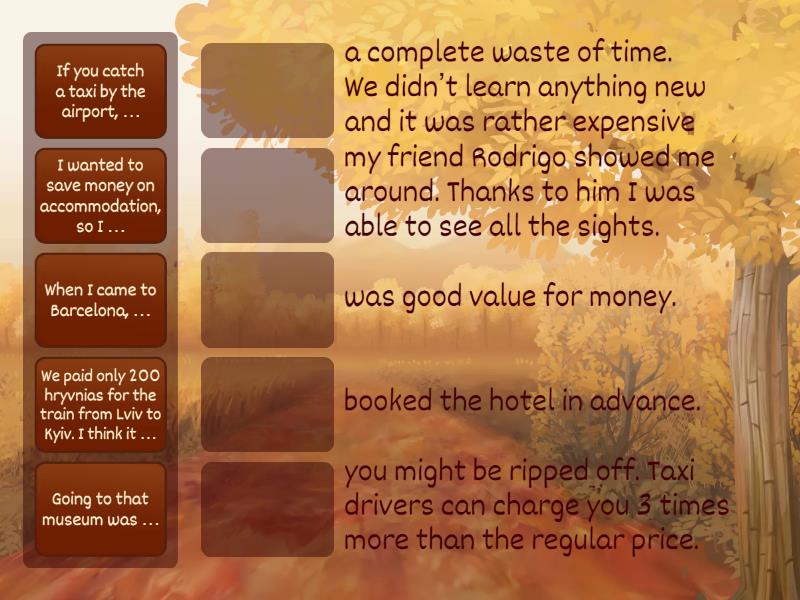 Cl 9_Task 6a - Match up