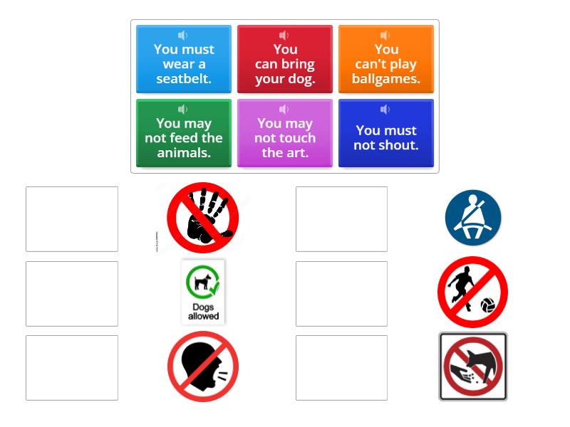 Modals of Permission (A1-A2) - Match up