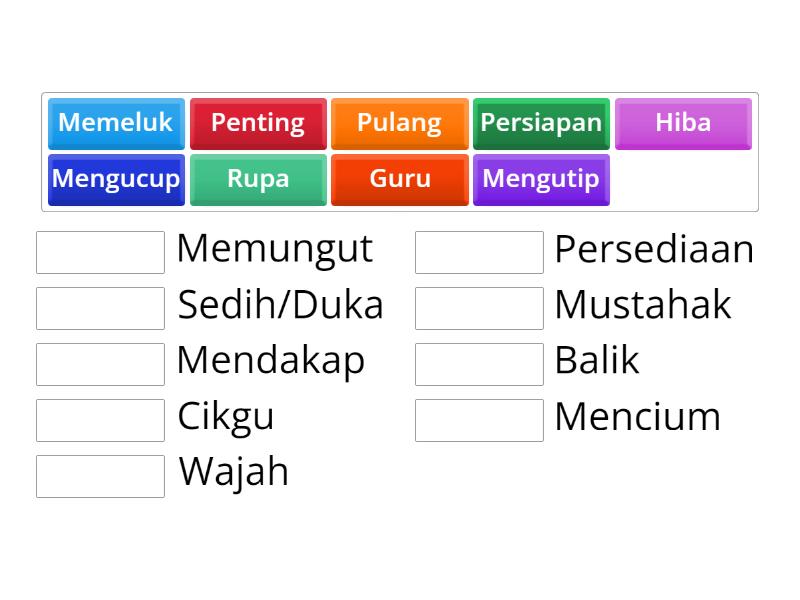 Unit 1-3 Seerti - Match up