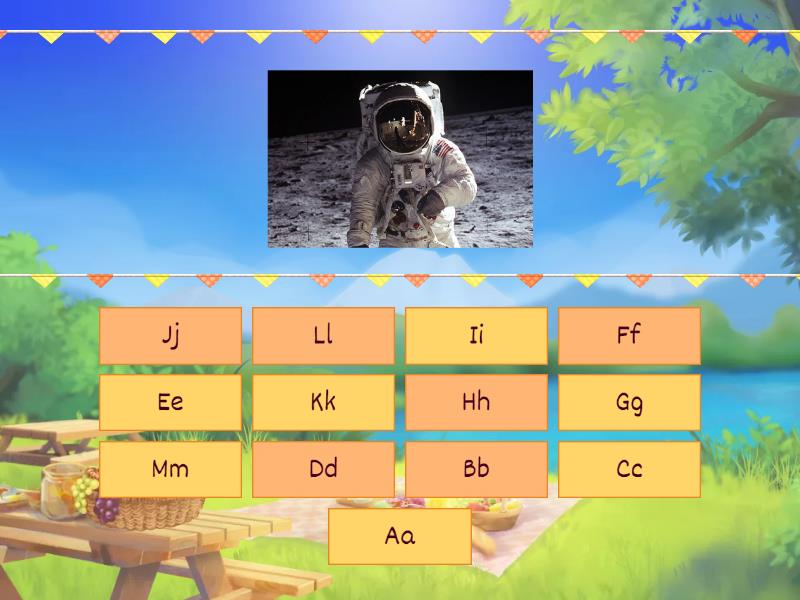 Phonics - beginning sounds Aa-Mm - Find the match