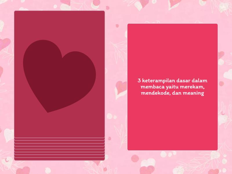 Keterampilan Membaca - Speaking cards