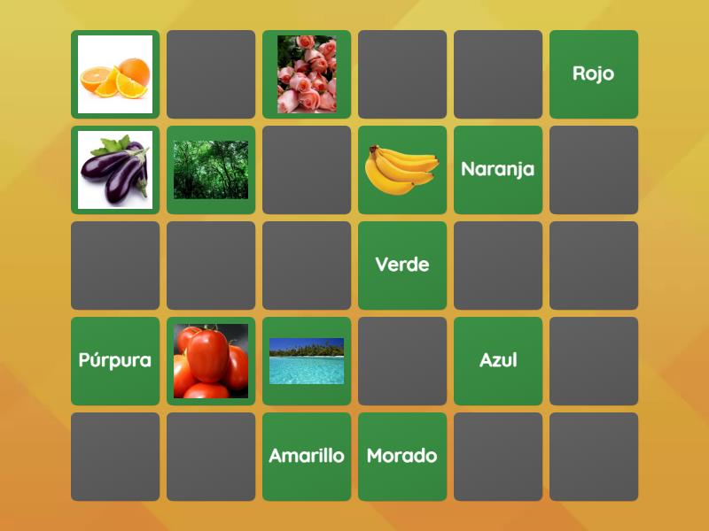 Juego de memoria de colores - Matching pairs