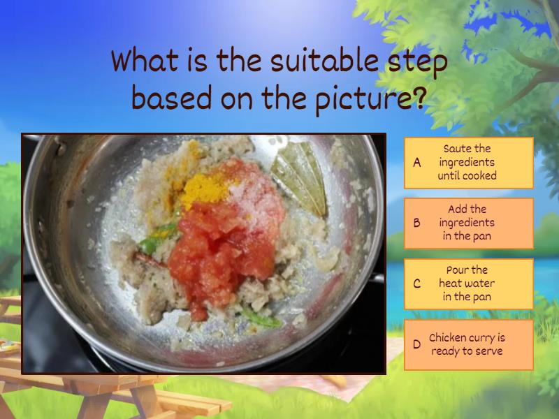 Food Procedure Text Execise 1! - Quiz