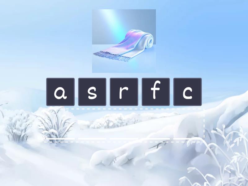 PP2 U9 Clothes - Anagram