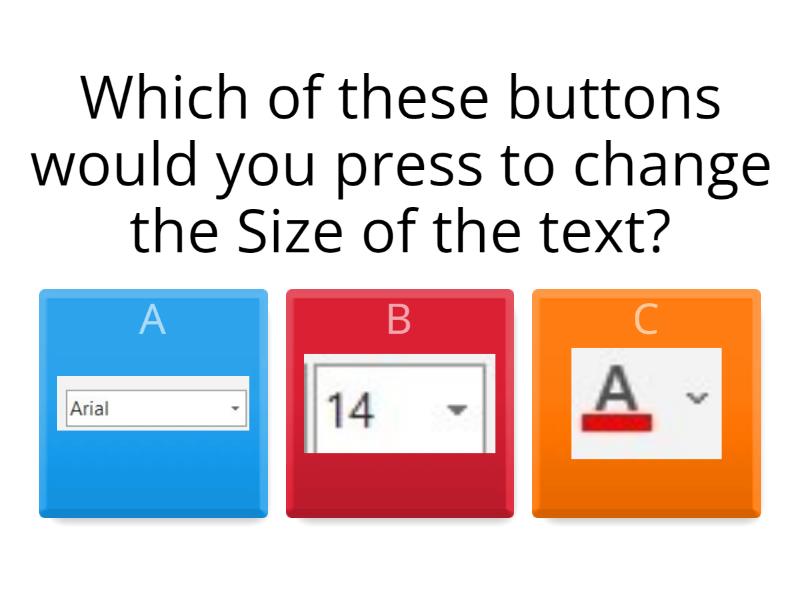 Microsoft Word 1 - Quiz