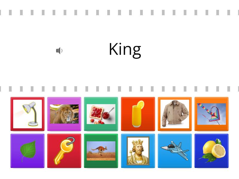 [Kittens] Letters JKL review: - Find the match