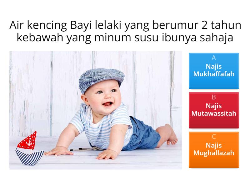 JENIS NAJIS (NAJIS MUKHAFFAFAH,NAJIS MUTAWASSITAH,NAJIS MUGHALLAZAH) - Quiz