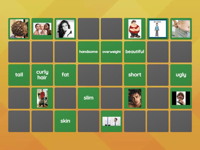 Describing people - Matching pairs