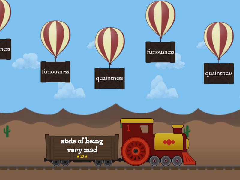 Suffix # 9 ness- B. Pop - Balloon pop