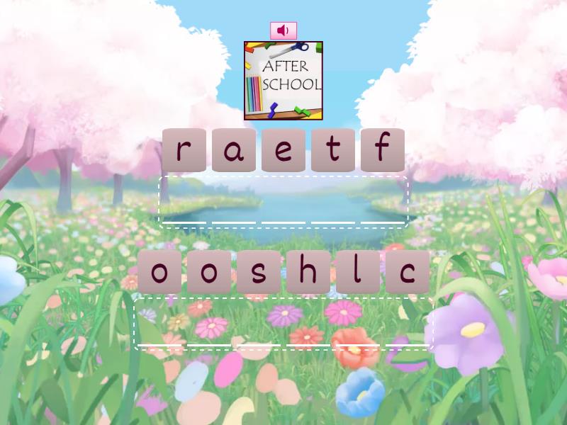 After School / Our show - Anagram