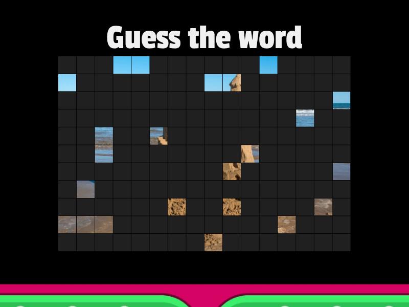 Guess words - Image quiz