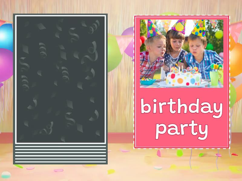 Happy birthday! - Cartas al azar