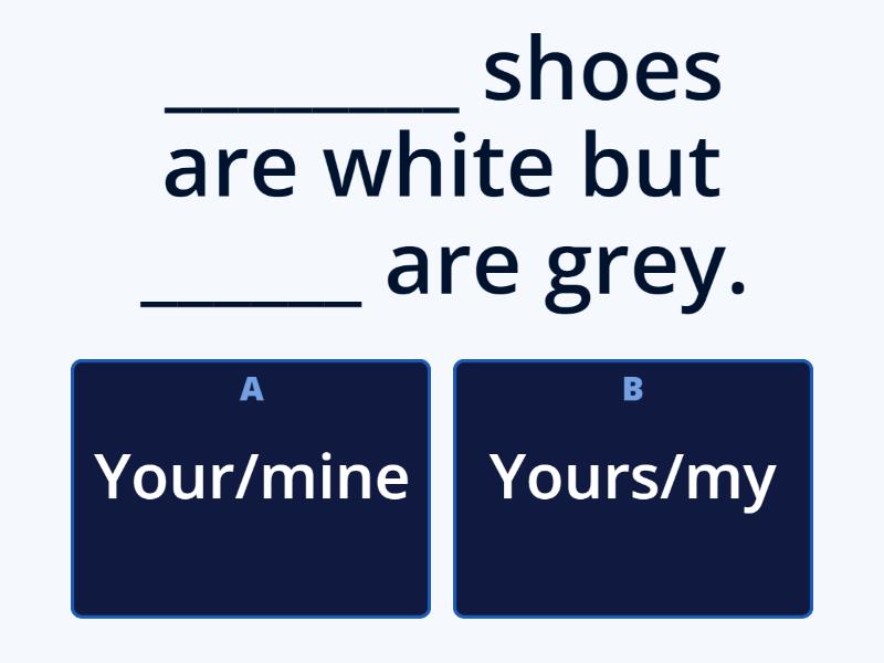 Unit 5: Pronouns - Quiz