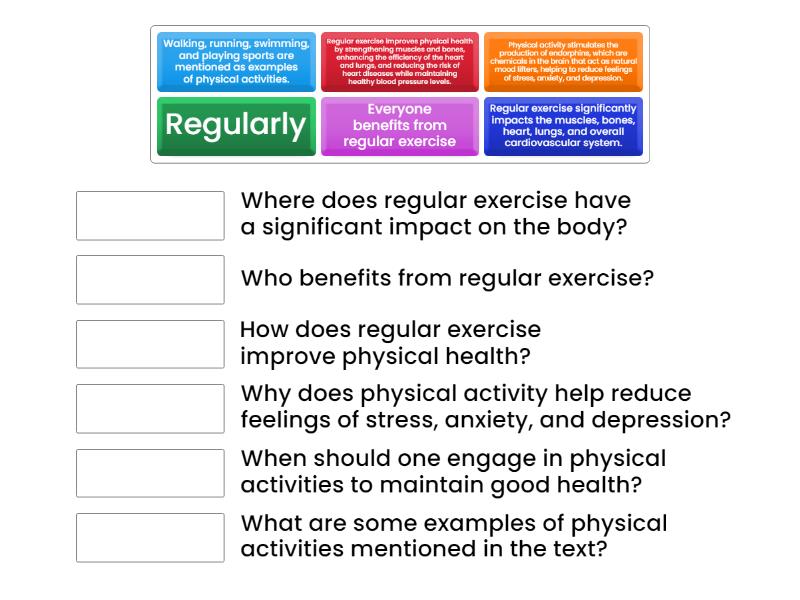5w1h practice - Match up