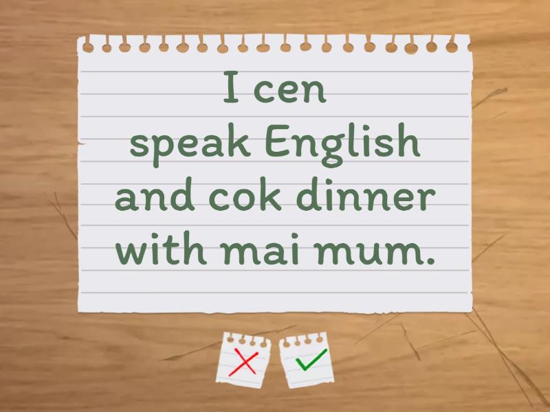 Sai sai sahy shy - Flash cards