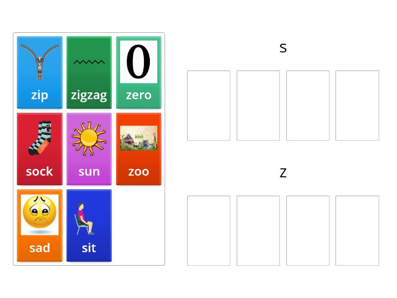 s and z sort - Group sort
