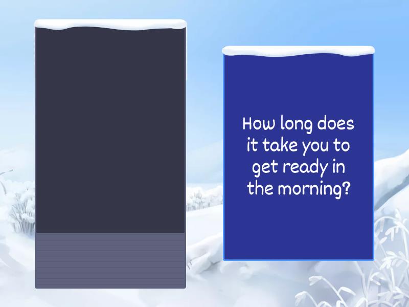 Get to know you better - Random cards