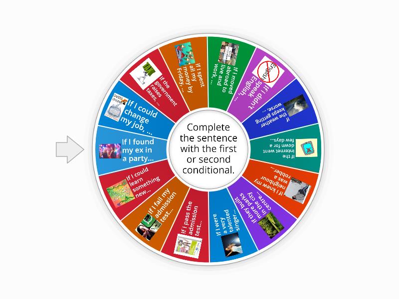 Conditionals - Spin the wheel