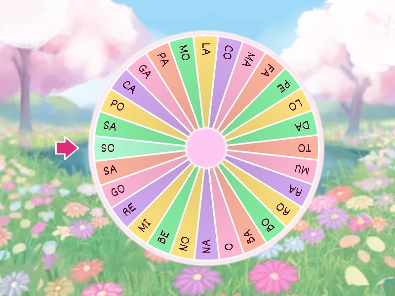 La fábrica de palabras - Spin the wheel