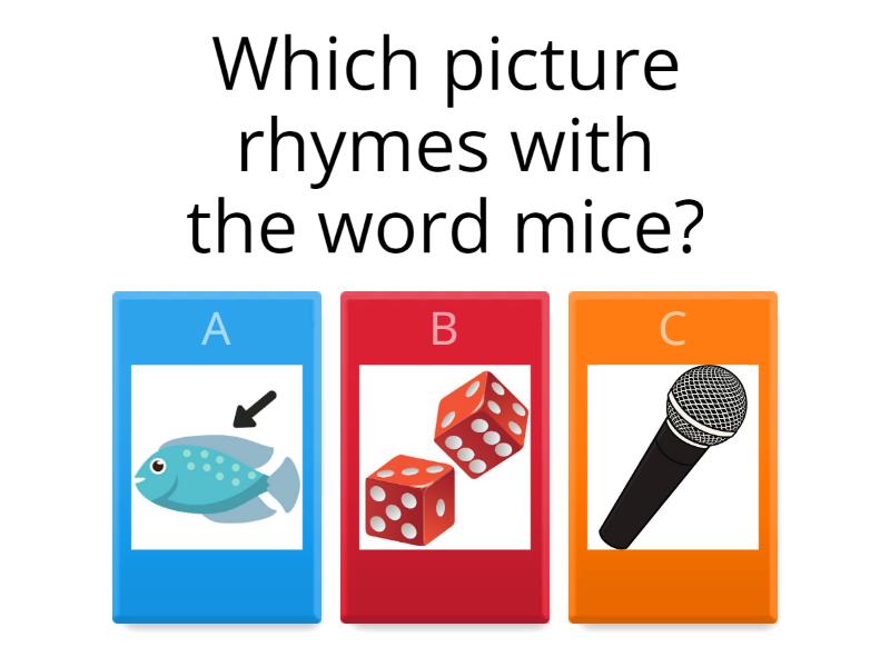 Rhyming - Quiz