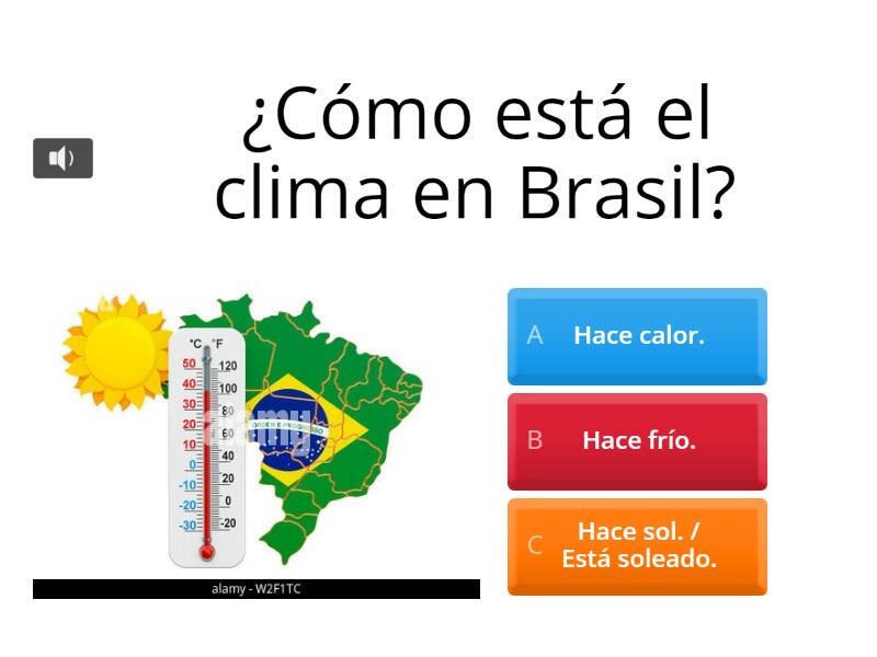 El clima - Quiz