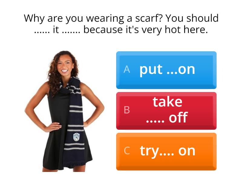 Shopping Phrasal Verbs Quiz