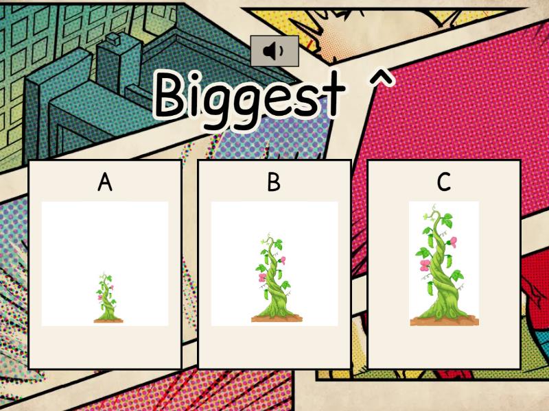 JACK AND THE BEANSTALK SIZE - Quiz